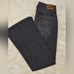 Lee | Jeans | Womens Legendary Lee Gray Jeans Flare Mid Rise | Poshmark